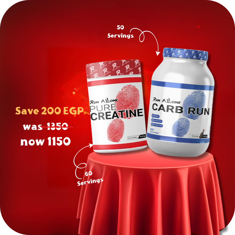 Carb Run Alone 50 serv + Creatine Run Alone 60 serv | The best ...